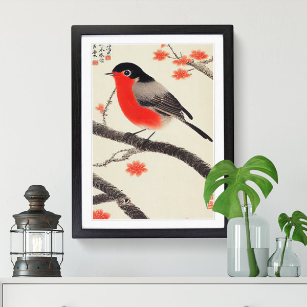 ClassicLiving Hiawatha Robin Bird Chinese - Picture Frame Graphic Art ...