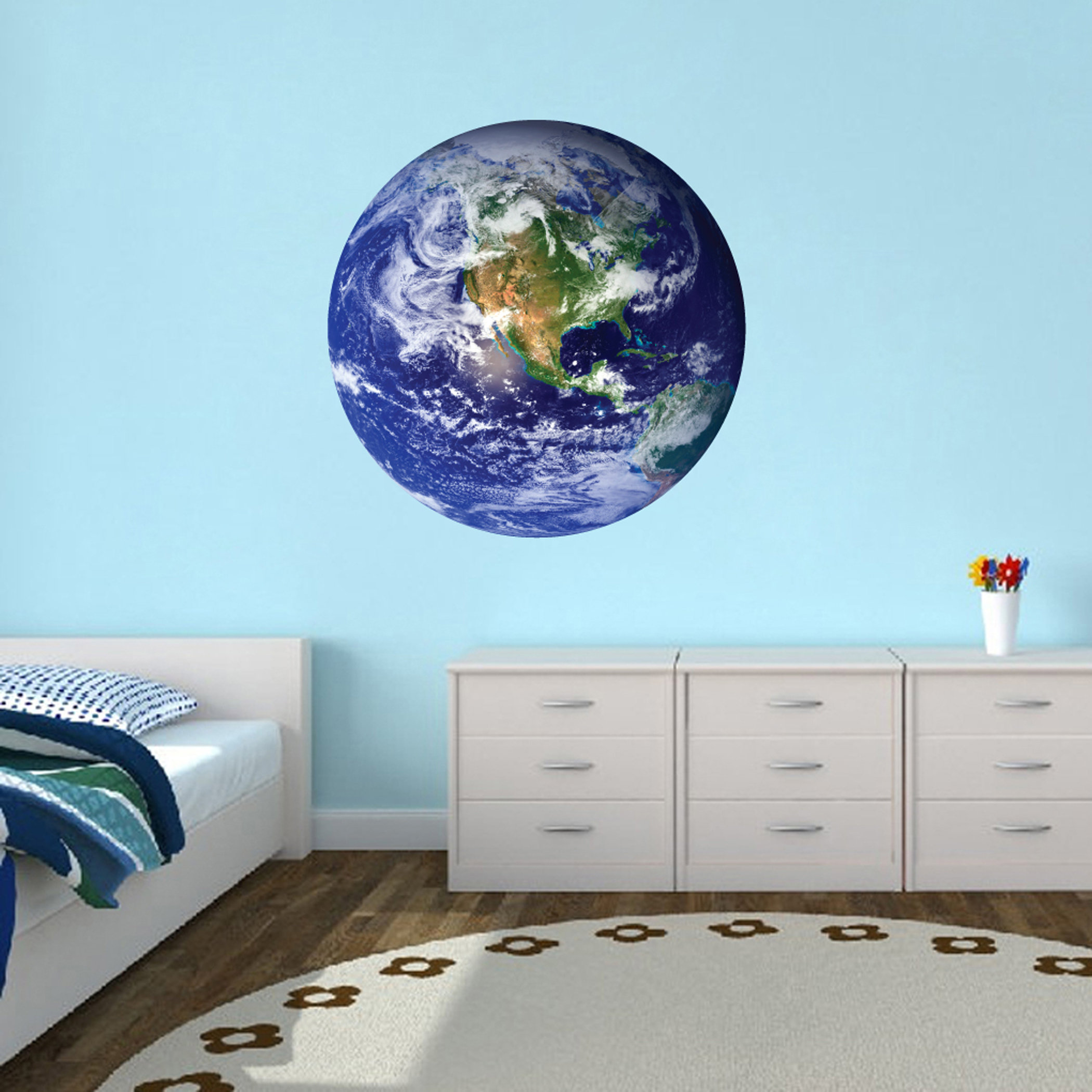 Sweetums Wall Decals Earth - Printed Wall Decal & Reviews - Wayfair Canada