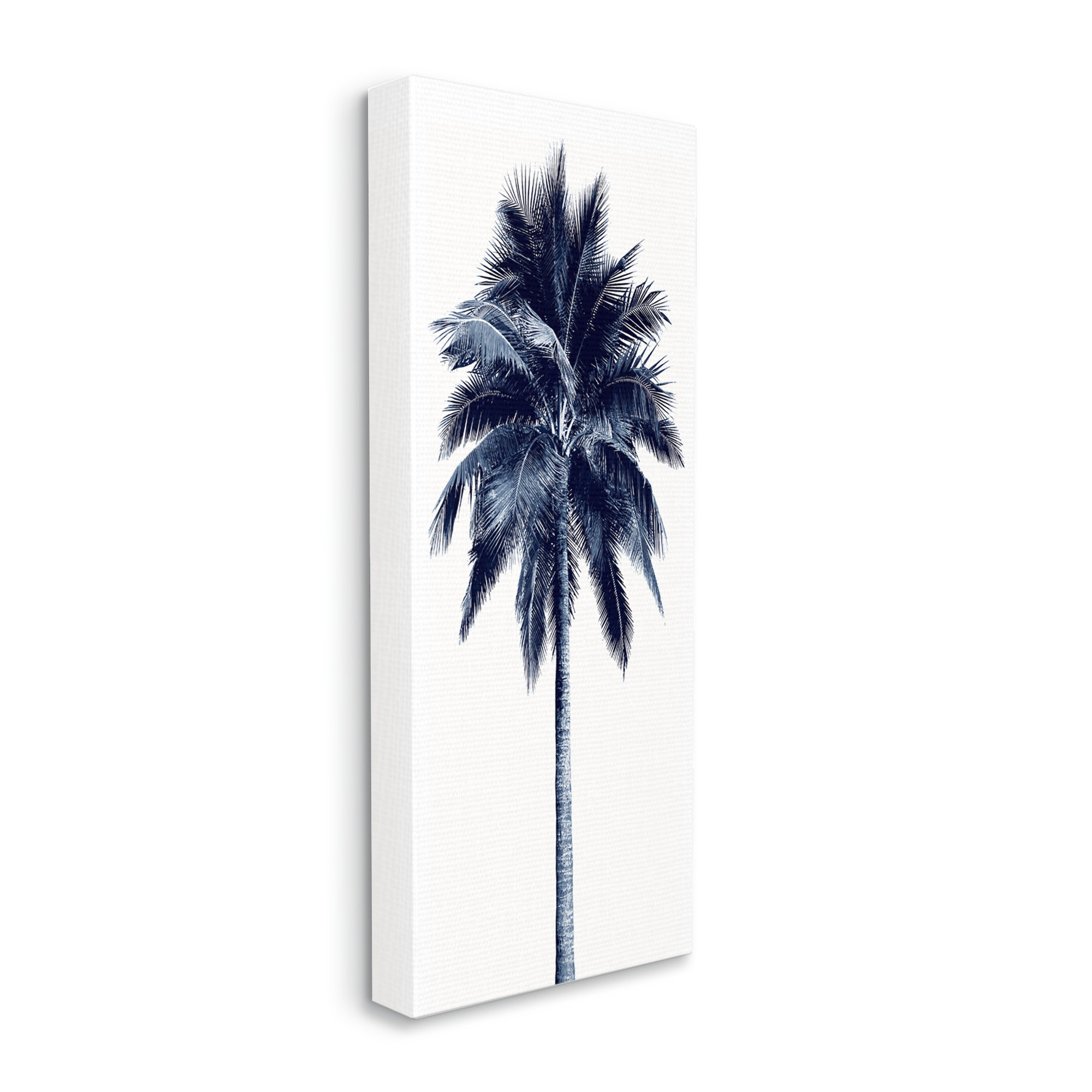 Stupell Industries Modern Palm Tree Plant Leaves Cropped Photography by ...