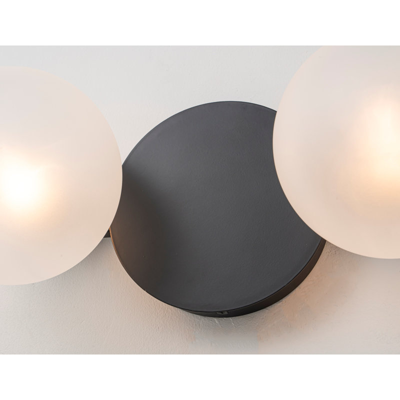 Wrought Studio™ Kaushik 2 - Light Globe Dimmable Vanity Light | Wayfair