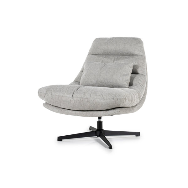 Eleonora Cooper Upholstered Swivel Lounge Chair | Wayfair