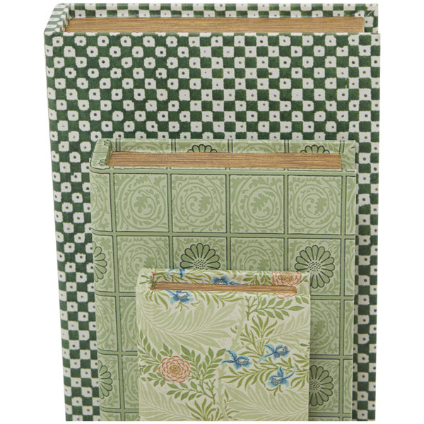 Lark Manor™ Traditional Book Box & Reviews | Wayfair