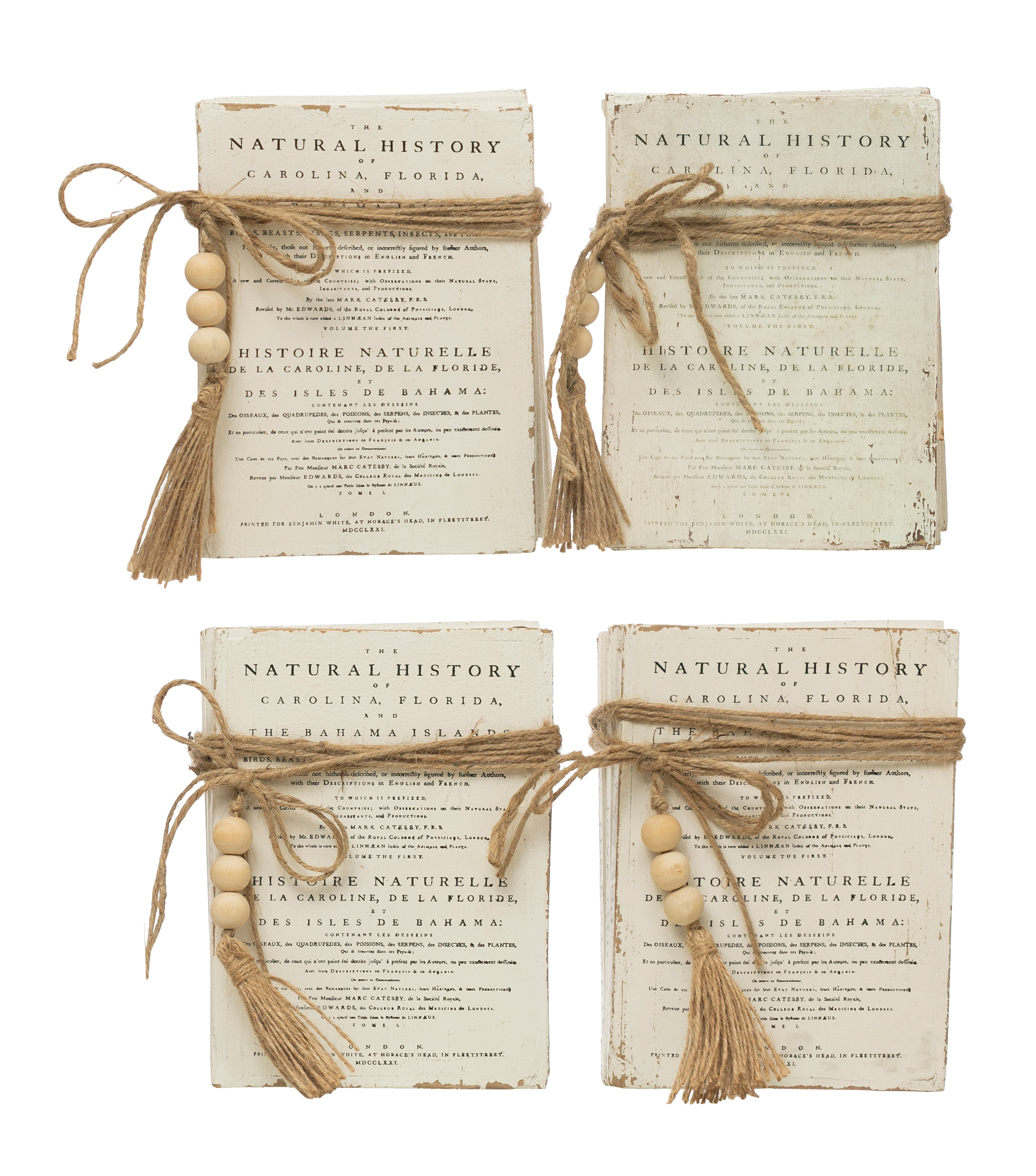 Dakota Fields Wood Block Books With Saying And Jute Tie - Wayfair Canada