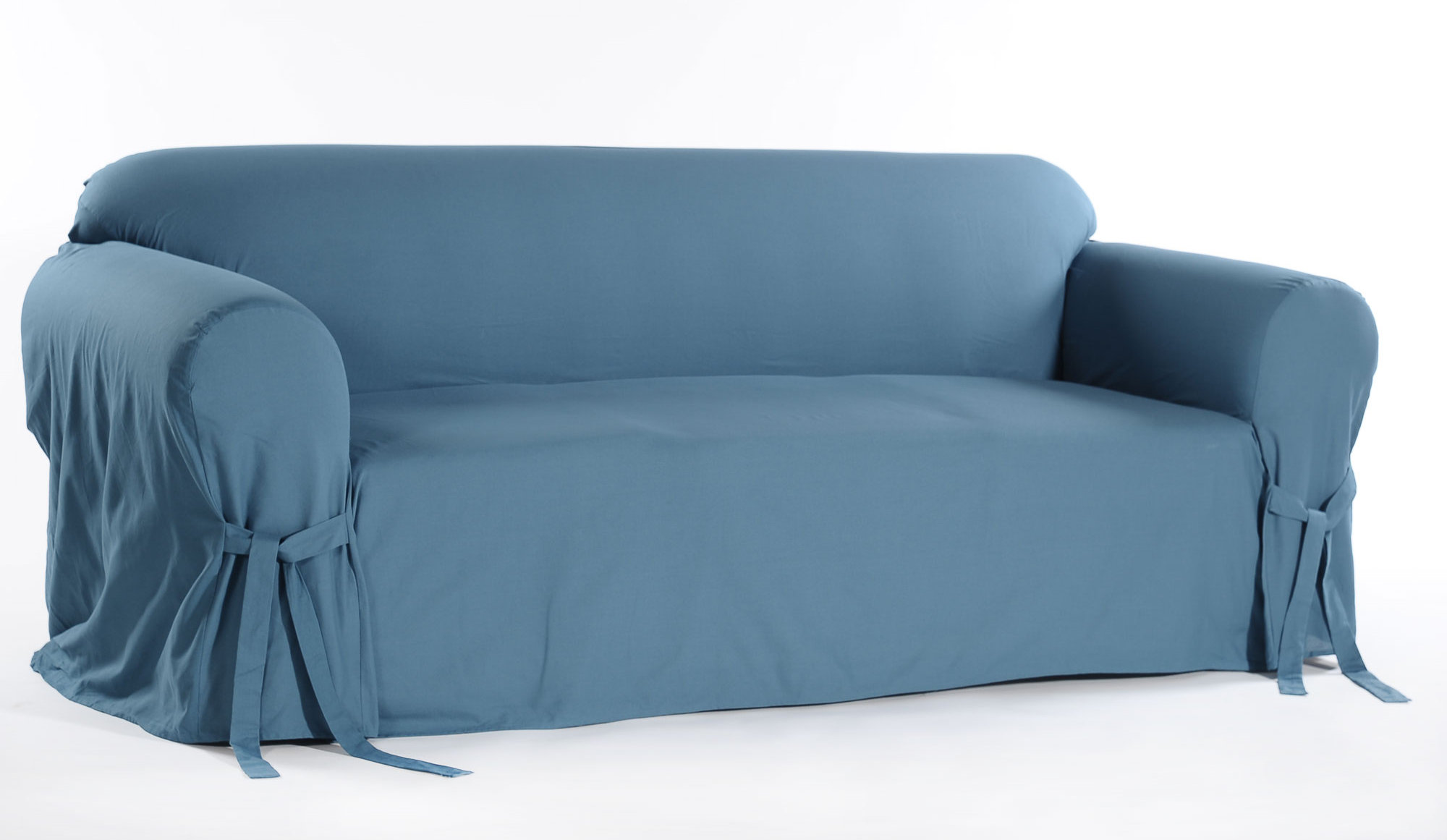 Rebrilliant Box Cushion Sofa Slipcover & Reviews | Wayfair