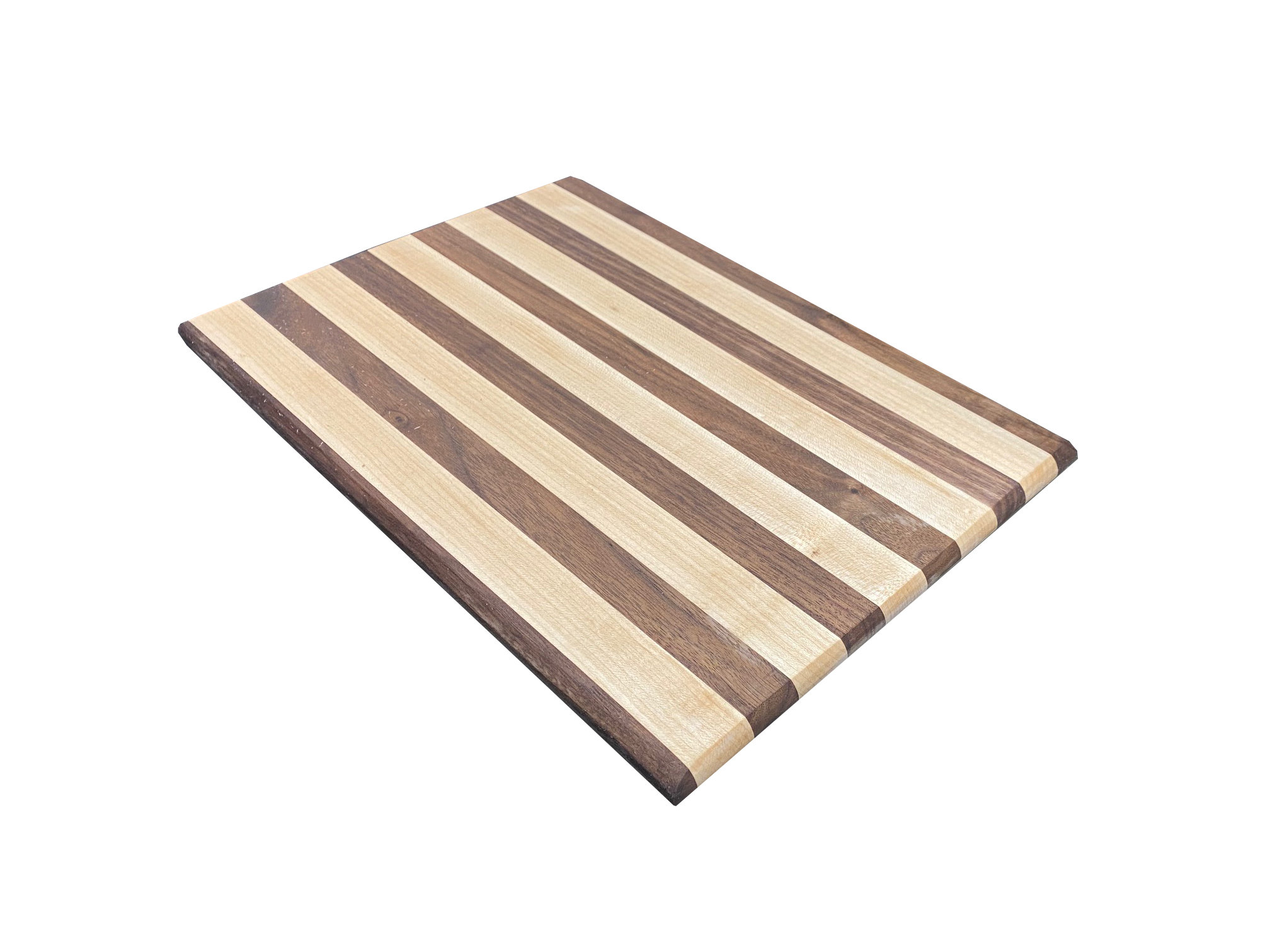 Best Redwood Modern Maple & Walnut Side Grain Cutting Board | Wayfair
