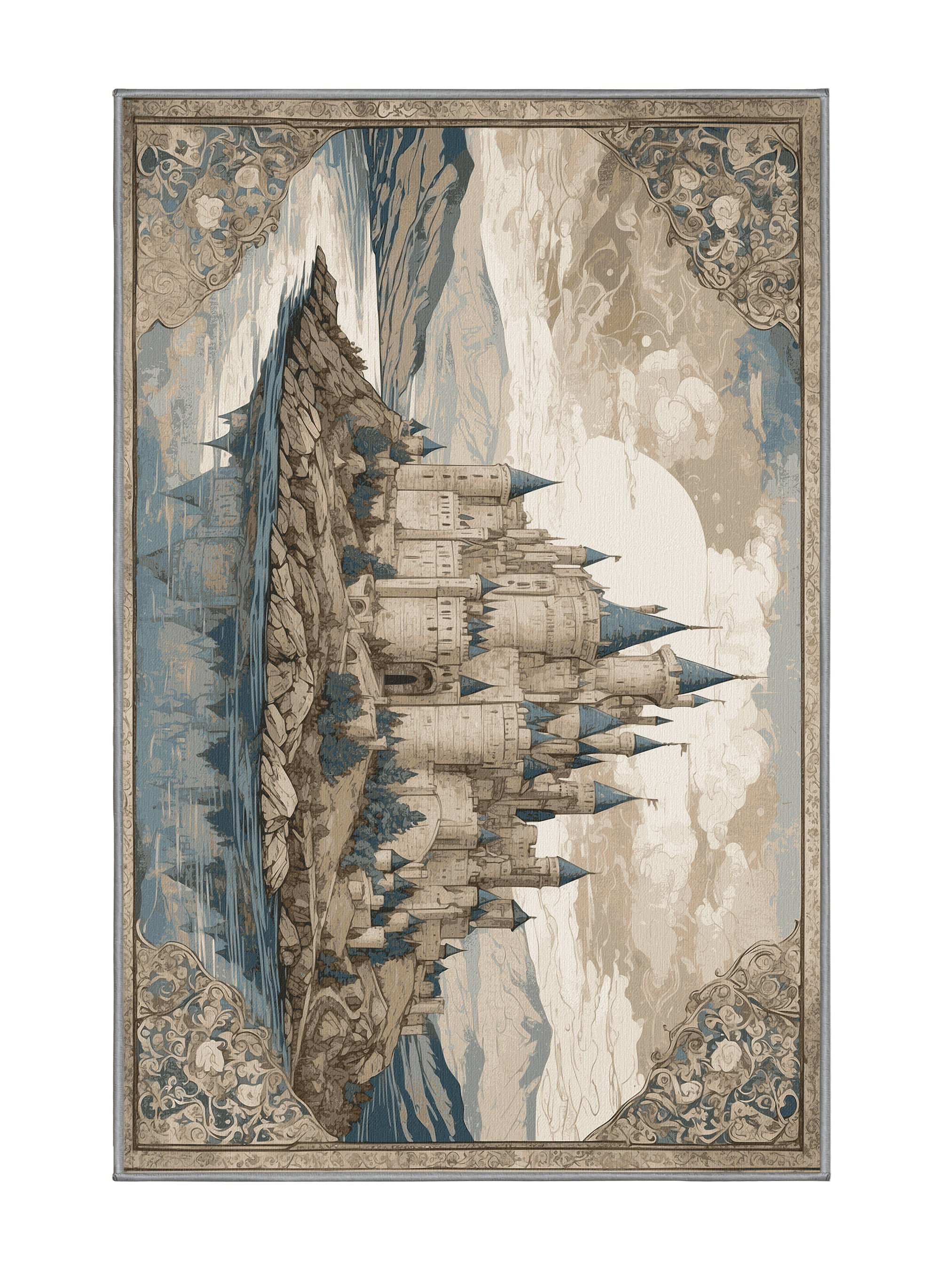 East Urban Home Stonehaven Castle Rug | Wayfair