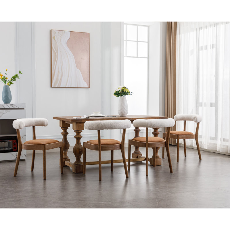 Ophelia & Co. Ayman Solid Back Side Chair | Wayfair