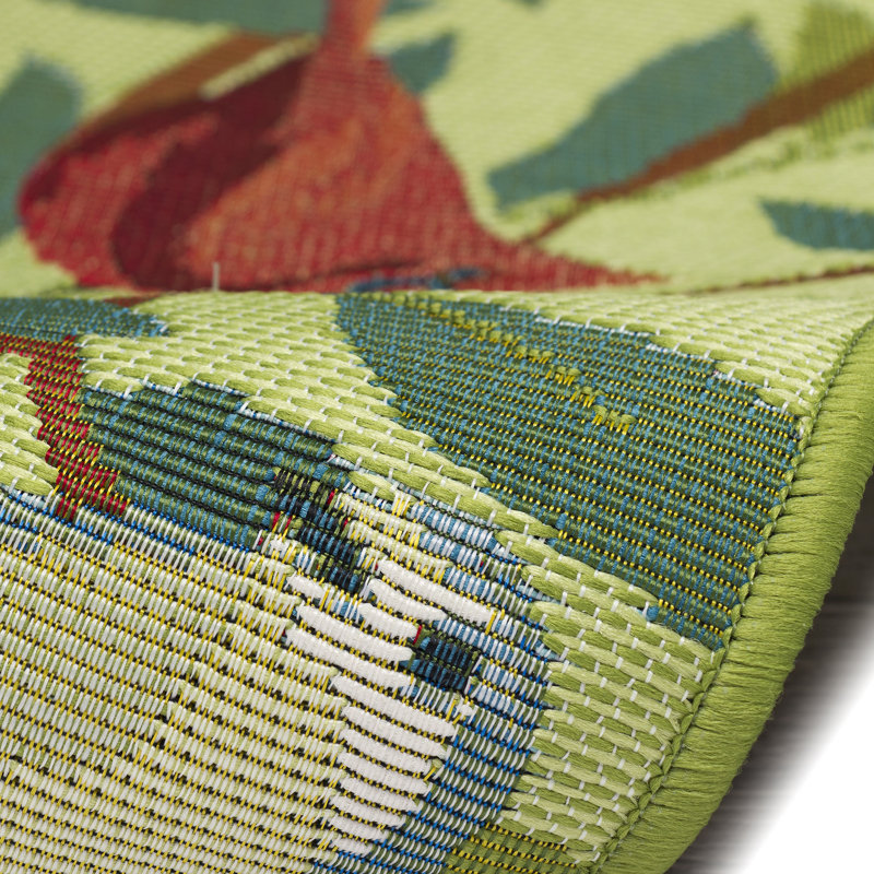 Lark Manor™ Andreane Birds of a Feather Indoor/Outdoor Kitchen Mat ...