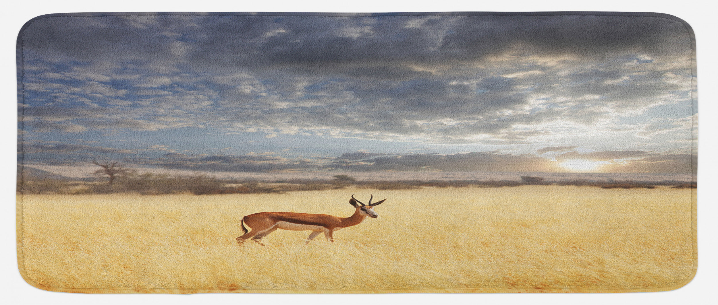 East Urban Home Safari Kitchen Mat | Wayfair