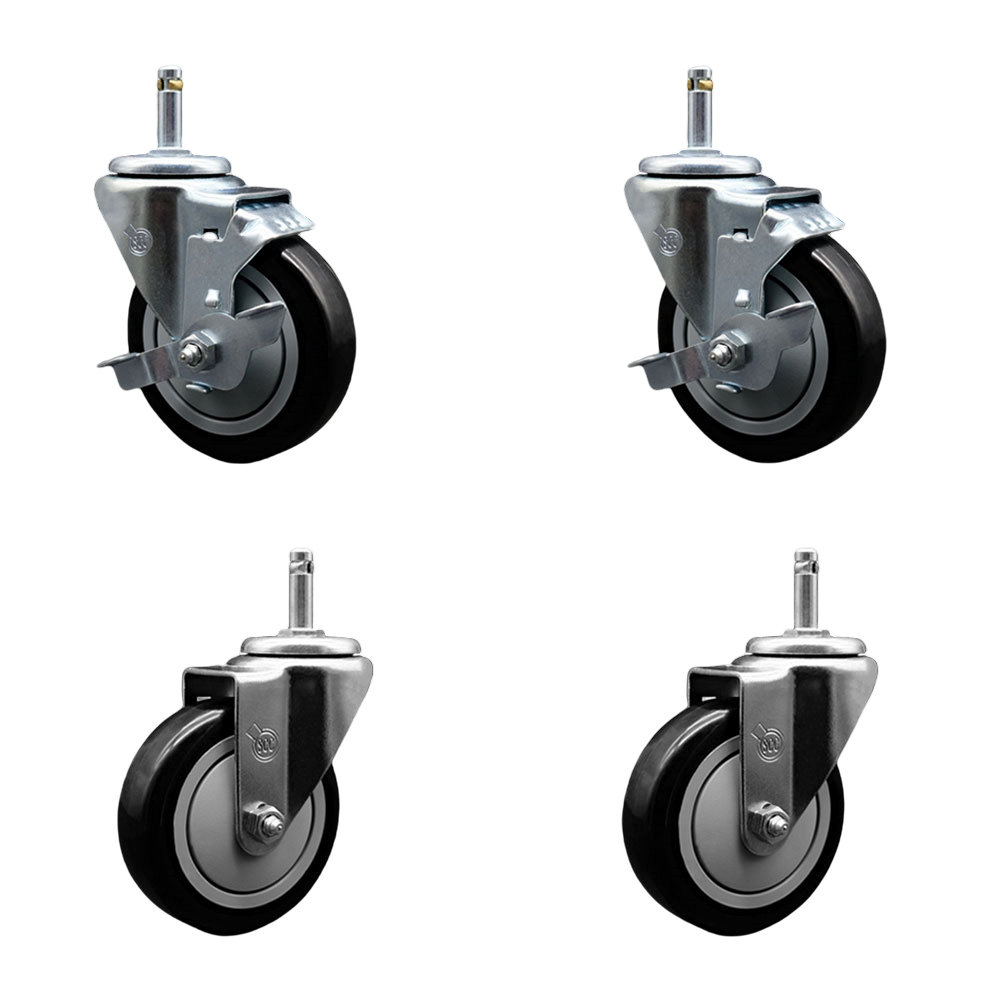 Service Caster Swivel Grip Ring Stem Caster | Wayfair