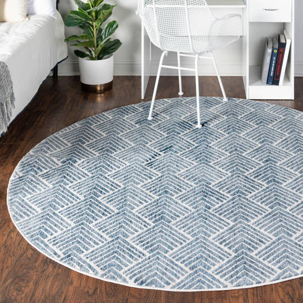 Everly Quinn Jera Machine Woven Performance Multi Rug & Reviews | Wayfair