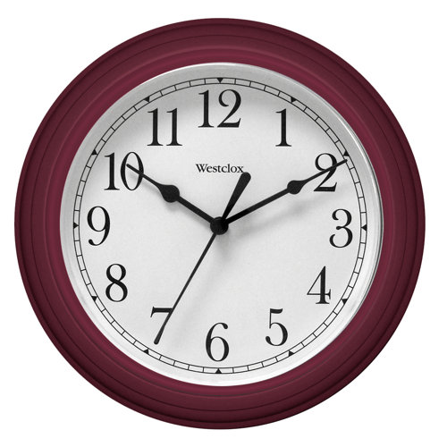 Red Wall Clocks You'll Love | Wayfair