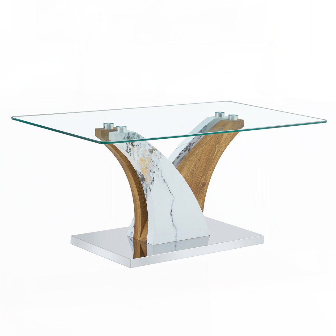 Wrought Studio™ Rectangular Coffee Table | Wayfair