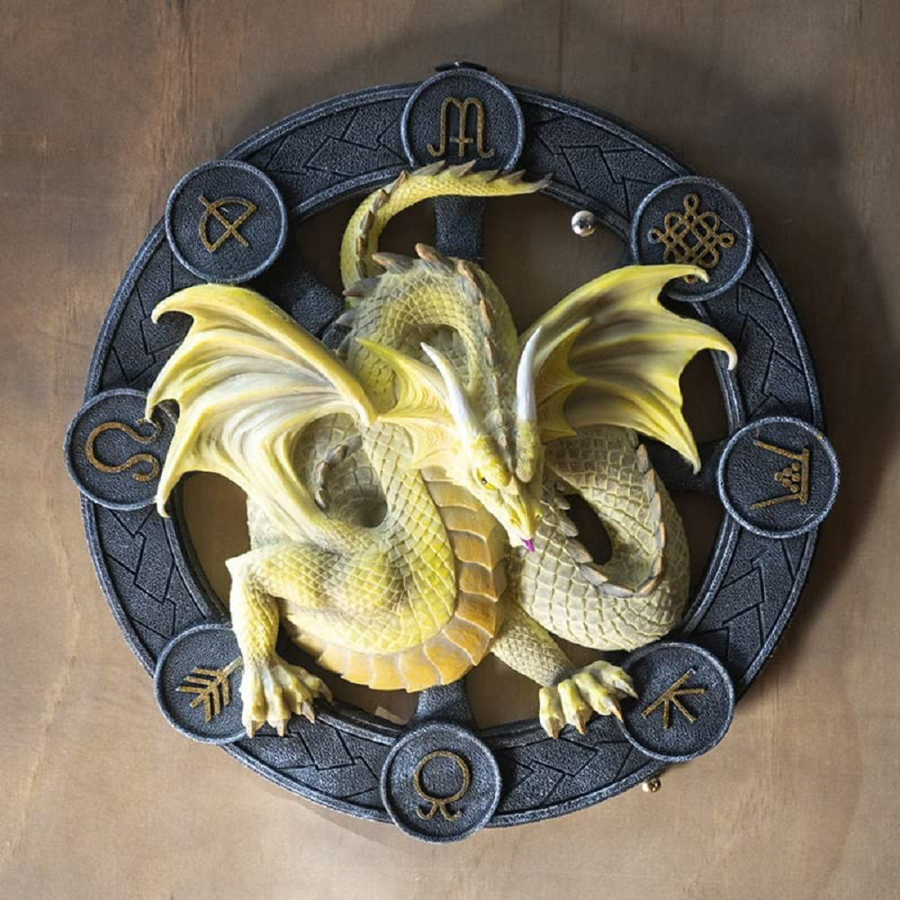 Trinx Hazelynn Mabon Drake Figurine | Wayfair