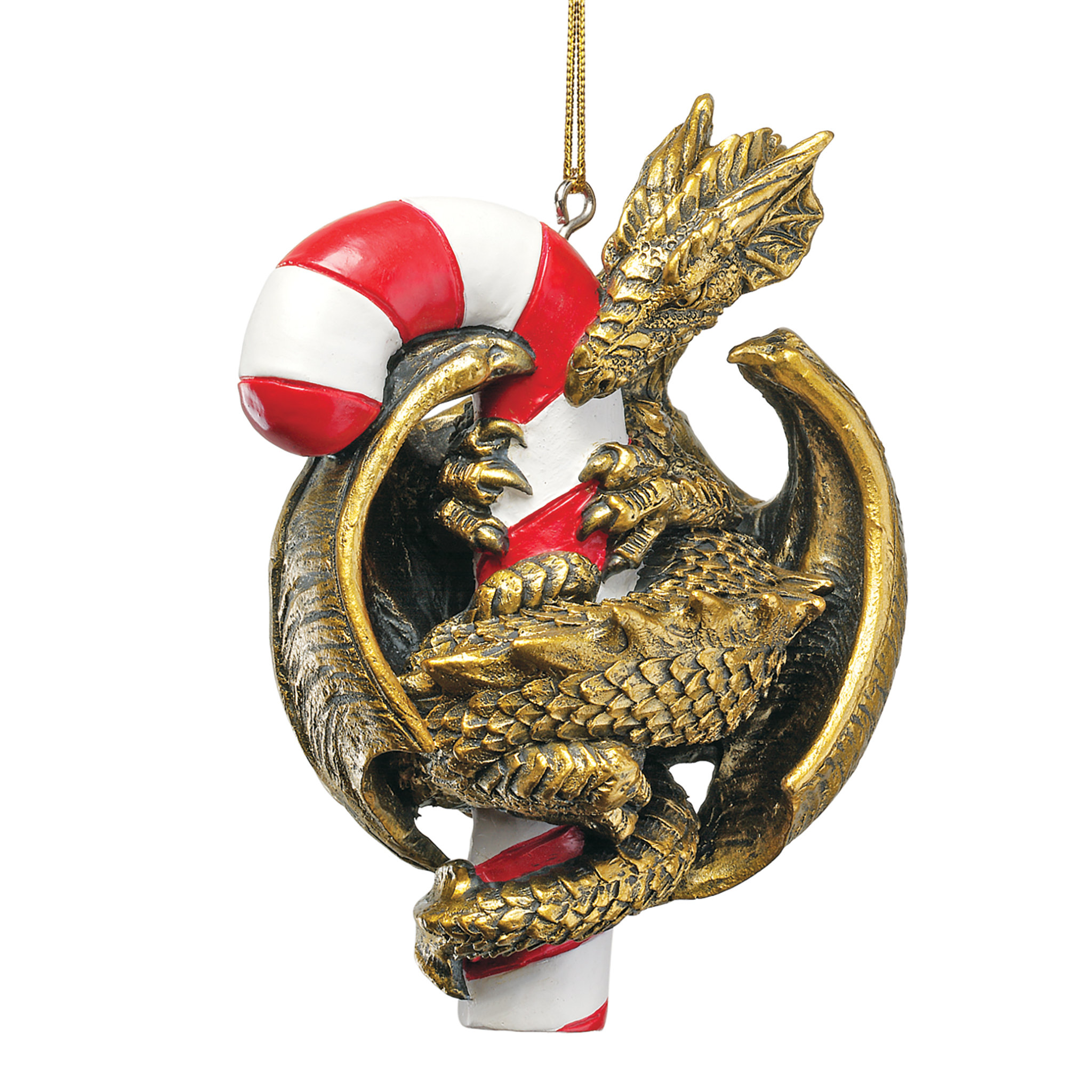 Design Toscano Sweet Tooth Dragon Holiday Ornament & Reviews | Wayfair