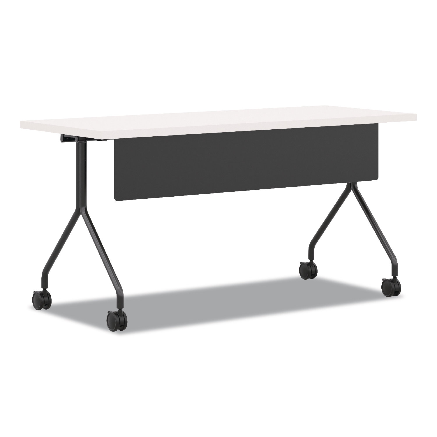 HON Universal Modesty Panel, 50W X 0.13D X 9.63H, Black | Wayfair