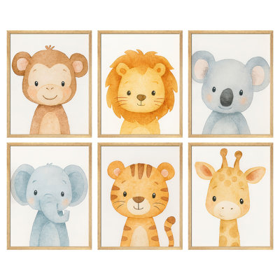 safari frames nursery