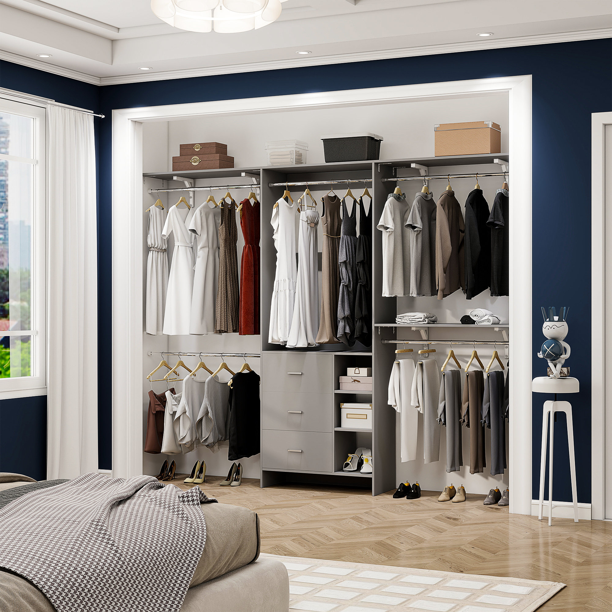 Aheaplus Closet System - Wayfair Canada