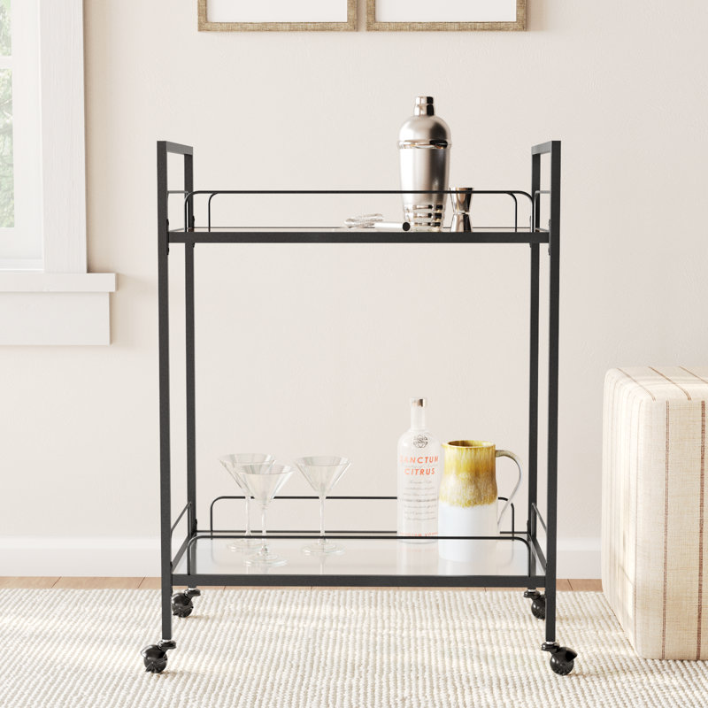 Birch Lane™ Howell Bar Cart & Reviews | Wayfair