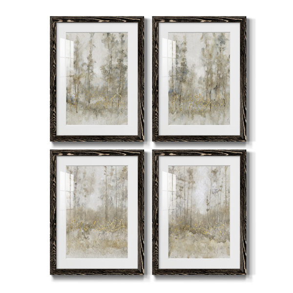 Winston Porter " Thicket Of Trees I " 4 - Pieces Painting Print on ...