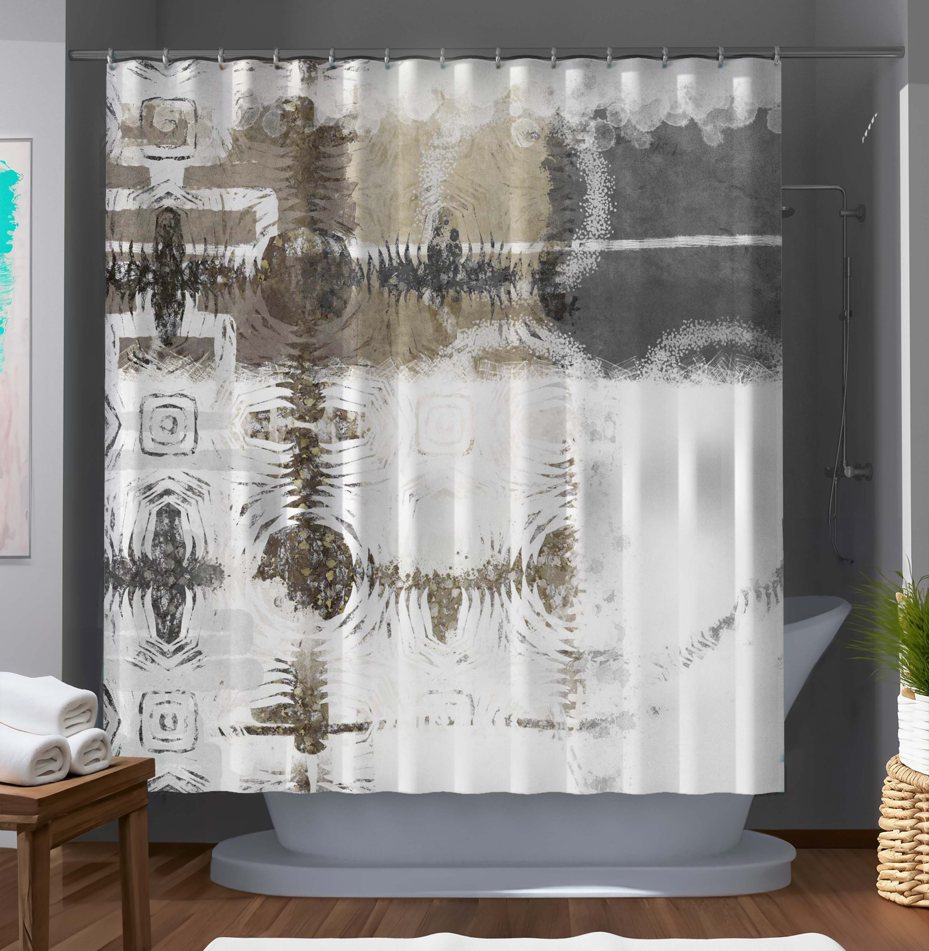 LeRoi Products Supersonic New Designer Shower Curtain - Wayfair Canada