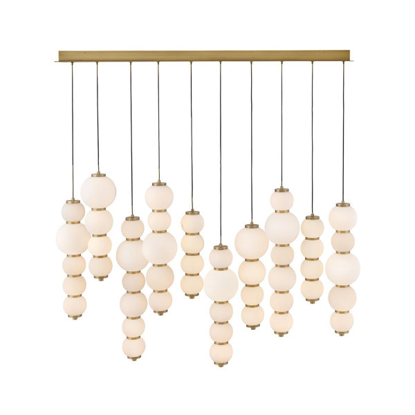 Lisa McDennon by Hinkley Trigo 1 - Light Steel LED Chandelier by Lisa ...