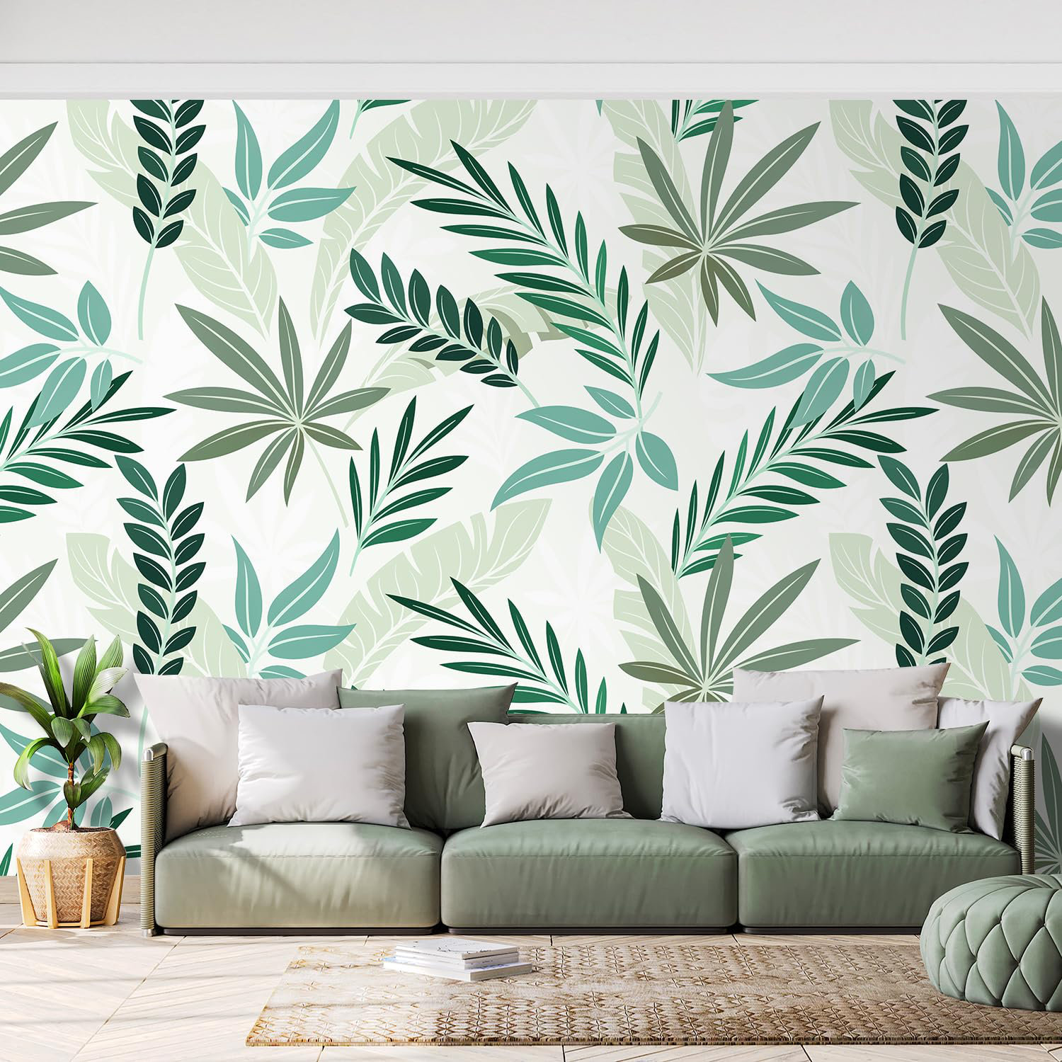 IDEA4WALL Peel & Stick Floral Border - Wayfair Canada