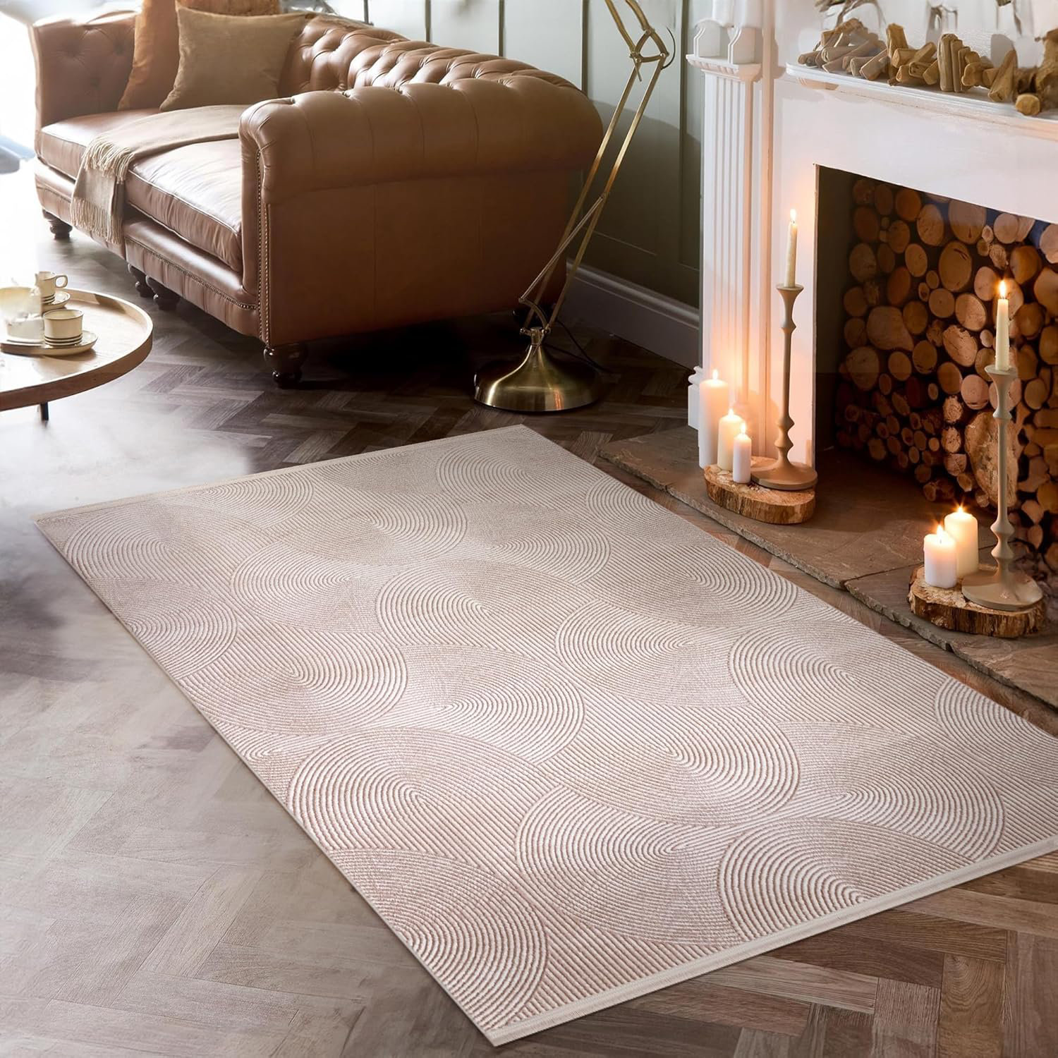 NETLINE HOME Soft Plush Area Rugs Non Slip Hallway Rug Large Bedroom ...