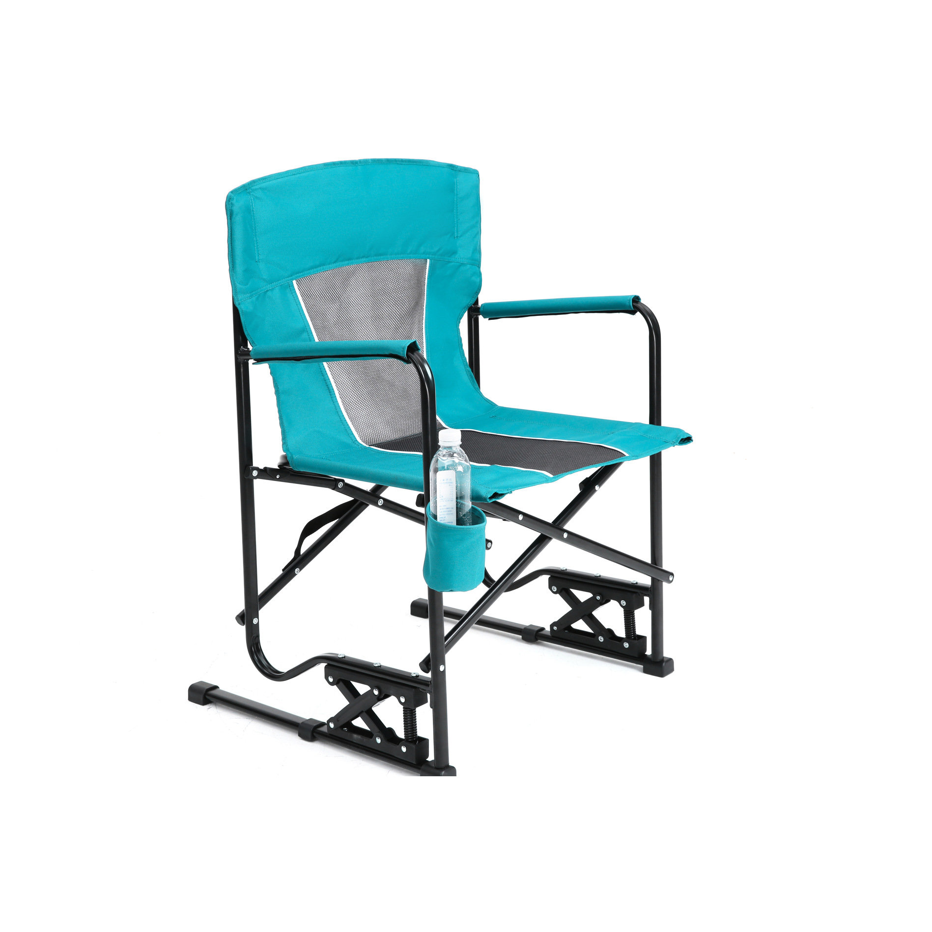 Arlmont & Co. Portable Rocking Camping Seat - With Stable Legs And ...