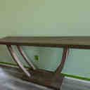 Millwood Pines Rahmel 62.99" Long Console Table, Industrial Entryway ...