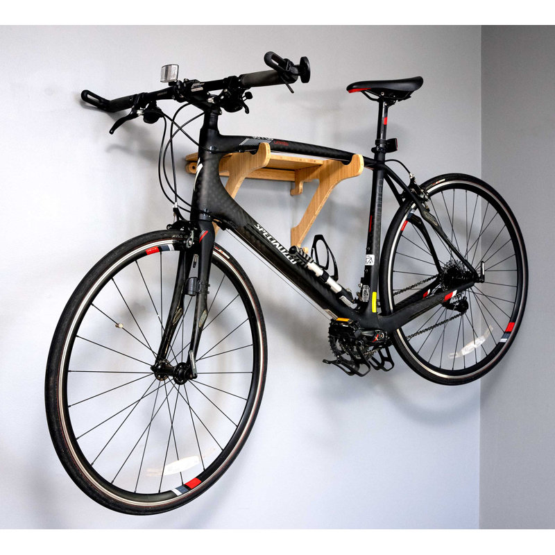 Grassracks Rackcycle Bamboo 1 Bike Wall Mounted Bike Rack | Wayfair