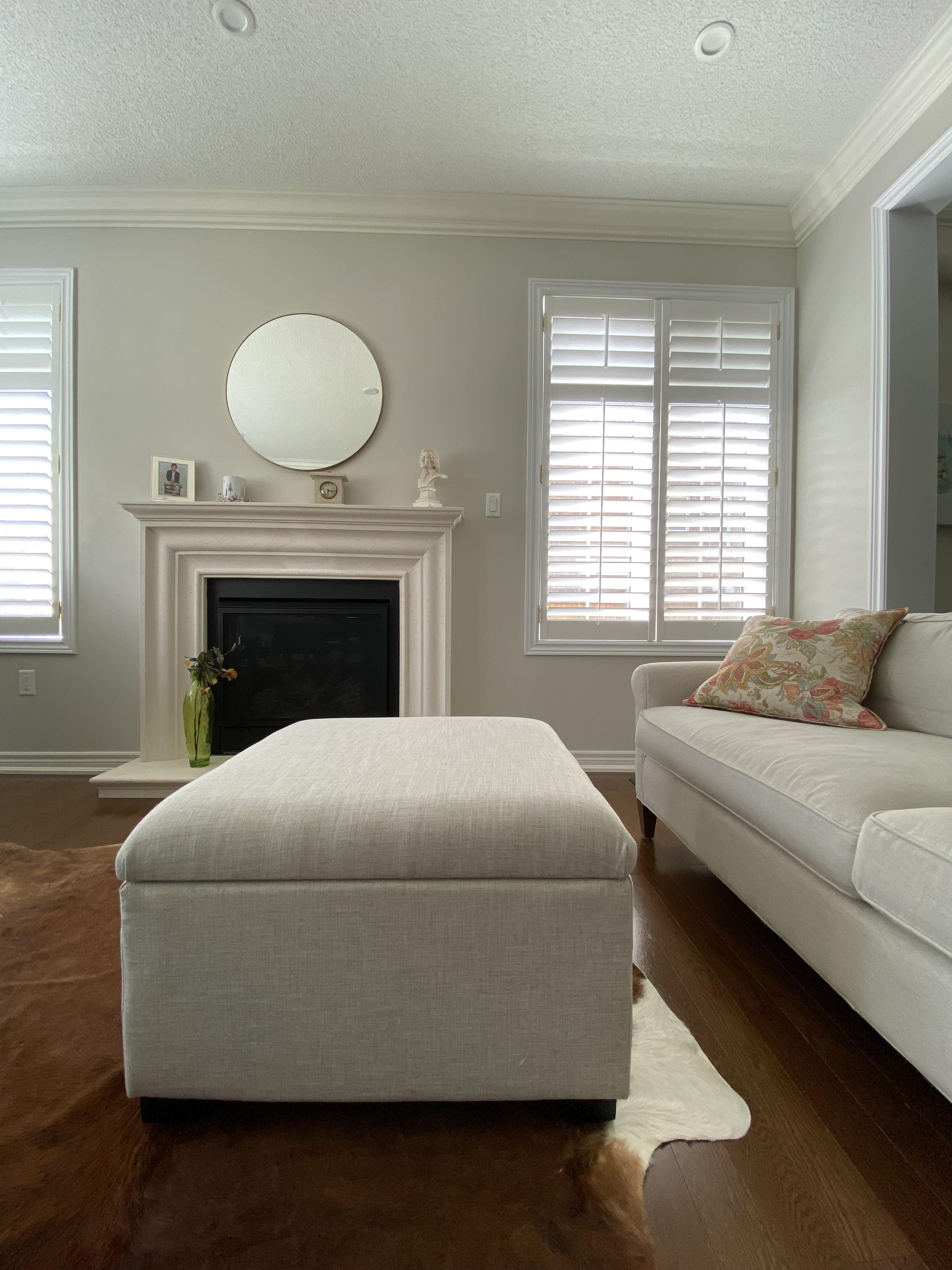 Gracie Oaks 30"x30" Rossini Cocktail Storage Ottoman - Wayfair Canada