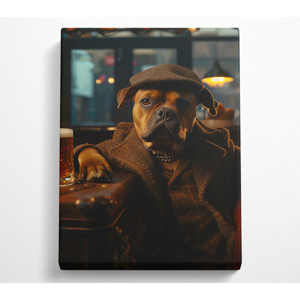 ClassicLiving Geezer Dog Pub - No Frame Print on Canvas | Wayfair.co.uk