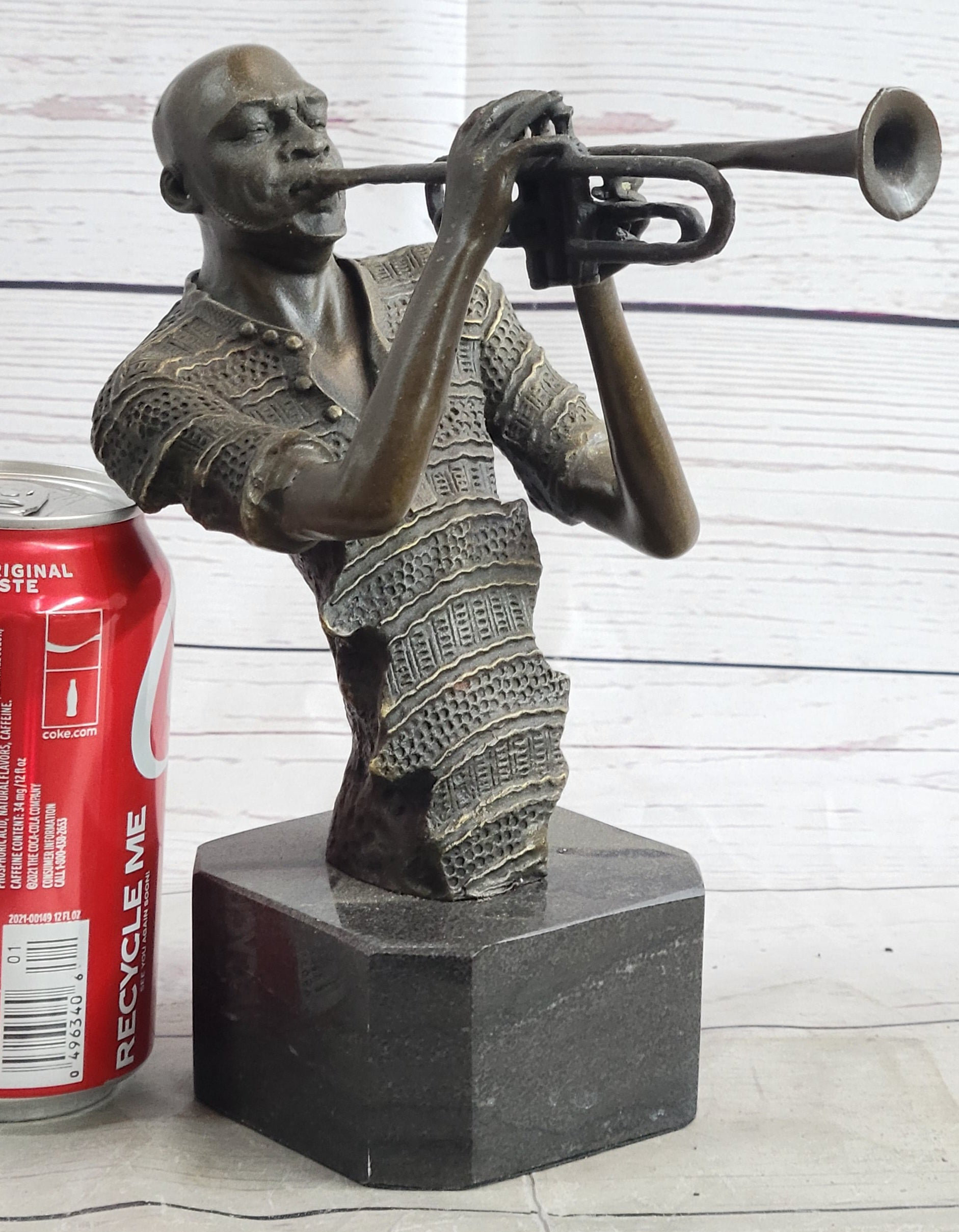 Darby Home Co Adrijus Hot Cast Original Black American Trumpet Player ...