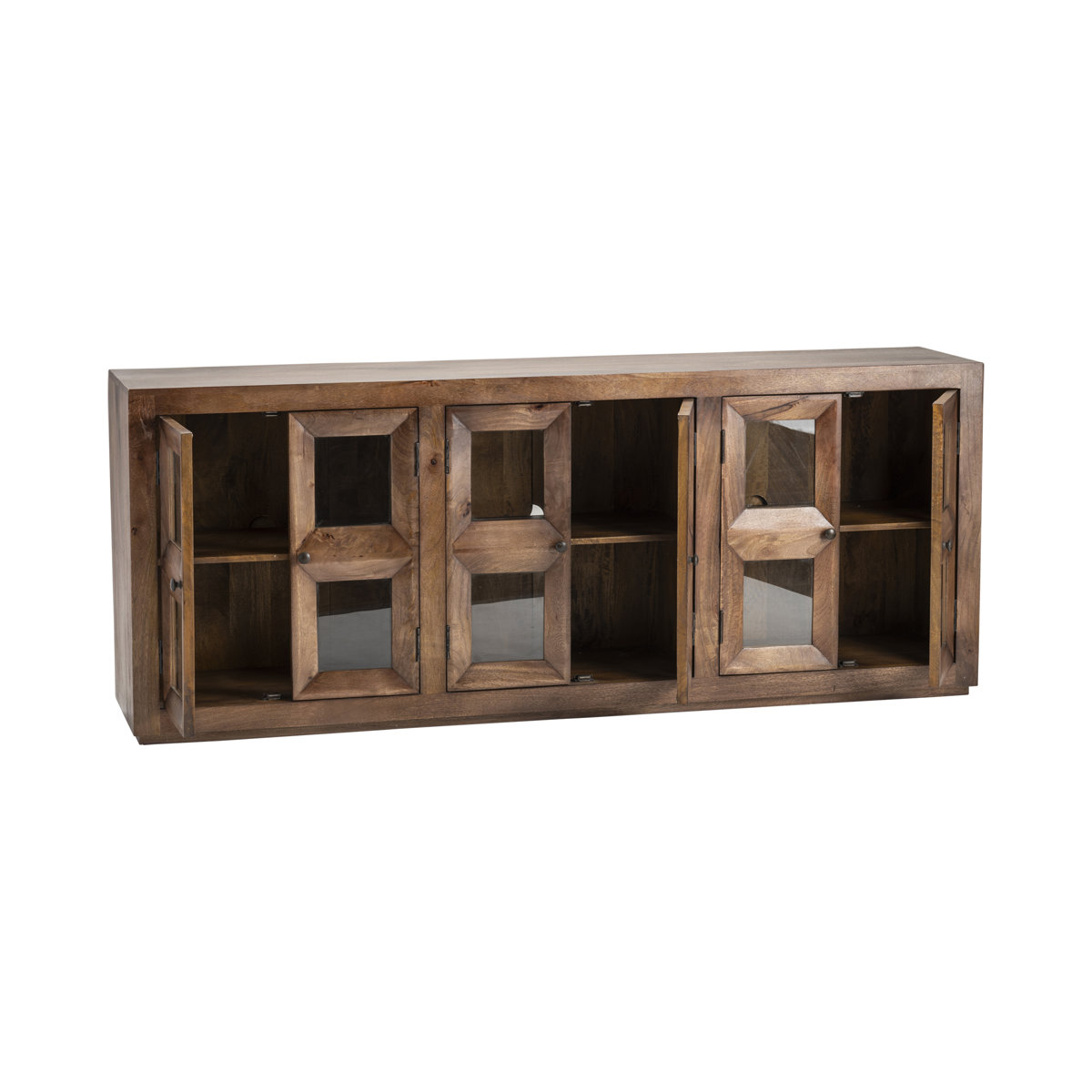 The Twillery Co.® Worcester 80'' Wide Mango Wood Sideboard & Reviews ...