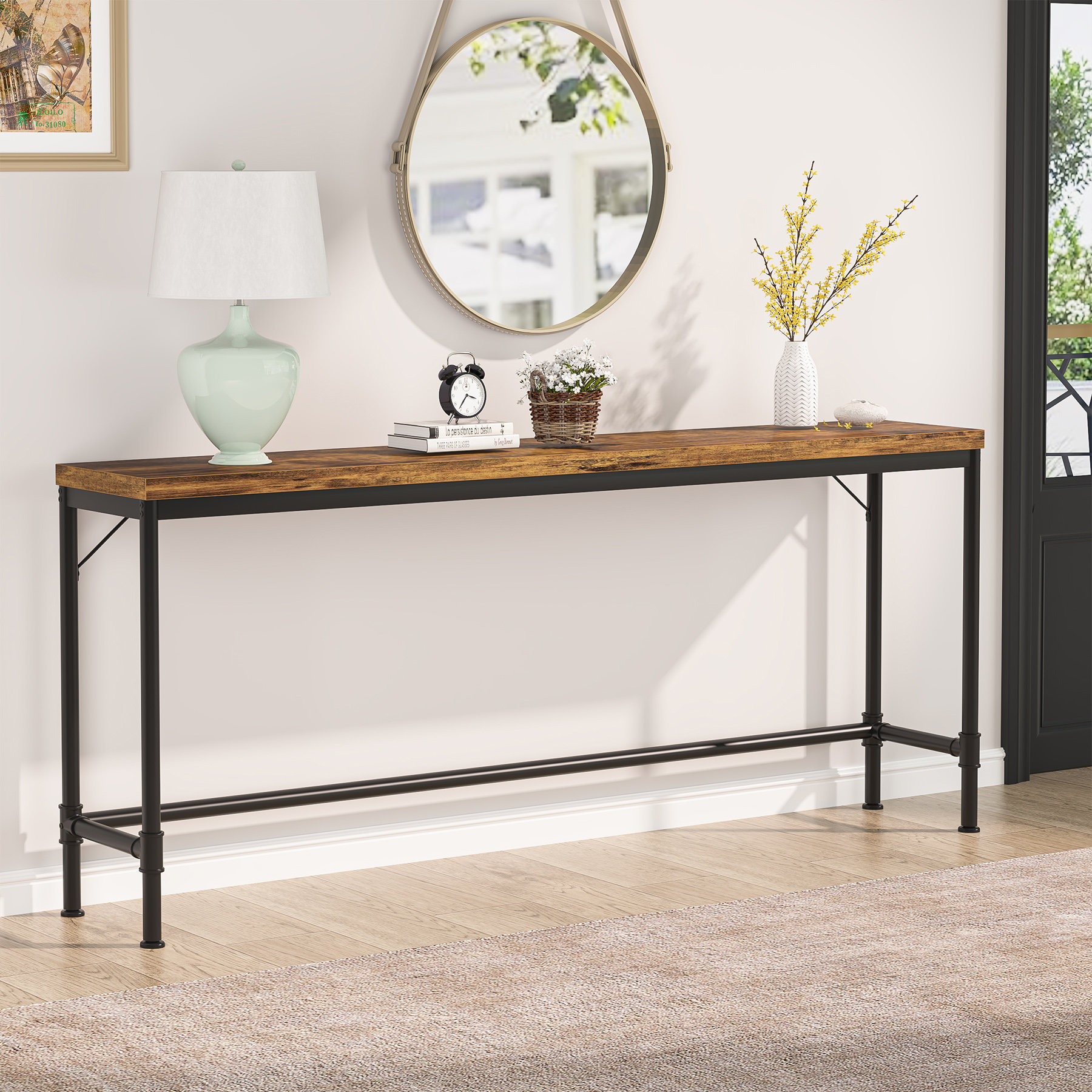 Williston Forge Eckhoff 70.86" Console Table & Reviews - Wayfair Canada