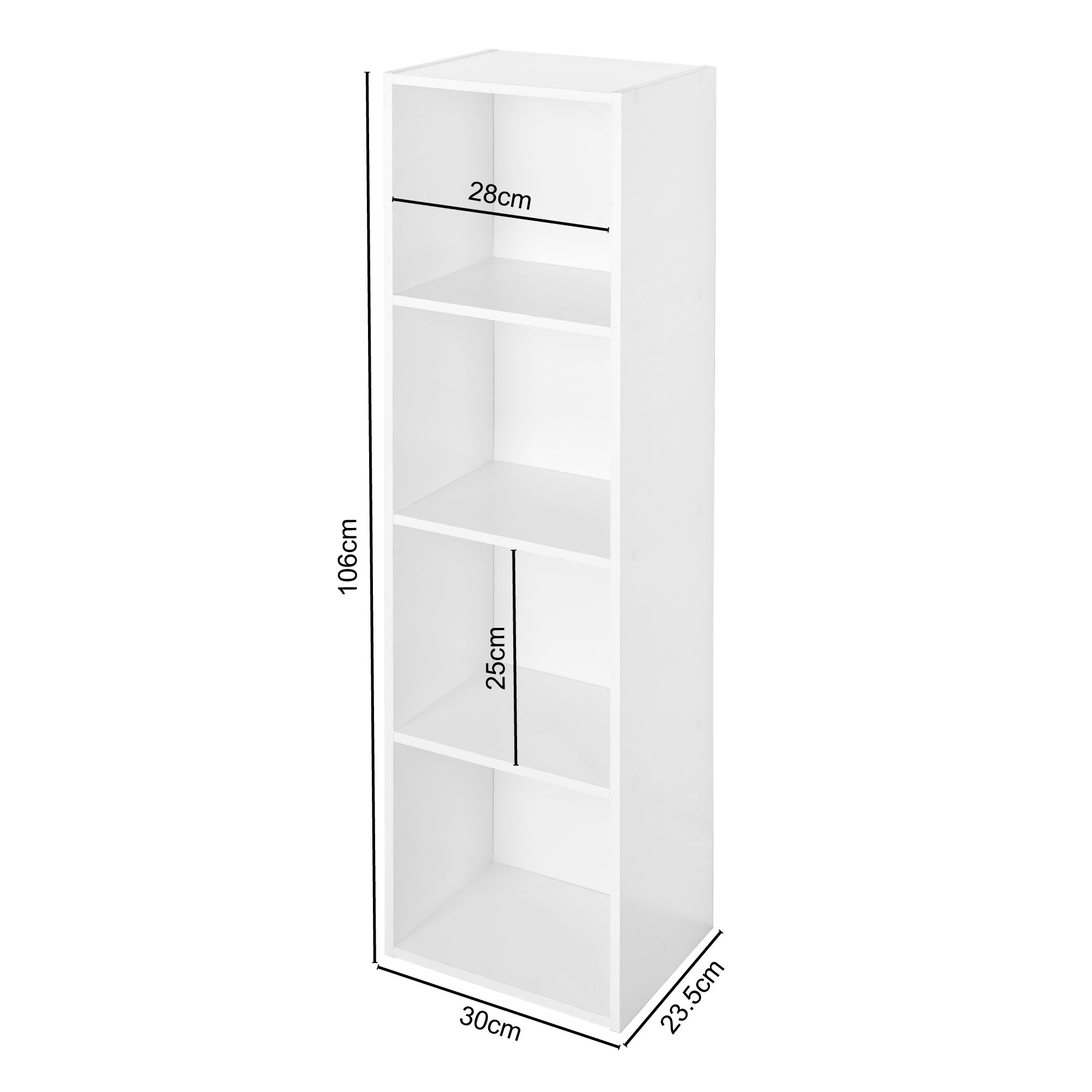 17 Stories Monse 106cm H x 30cm W Standard Bookcase & Reviews | Wayfair ...