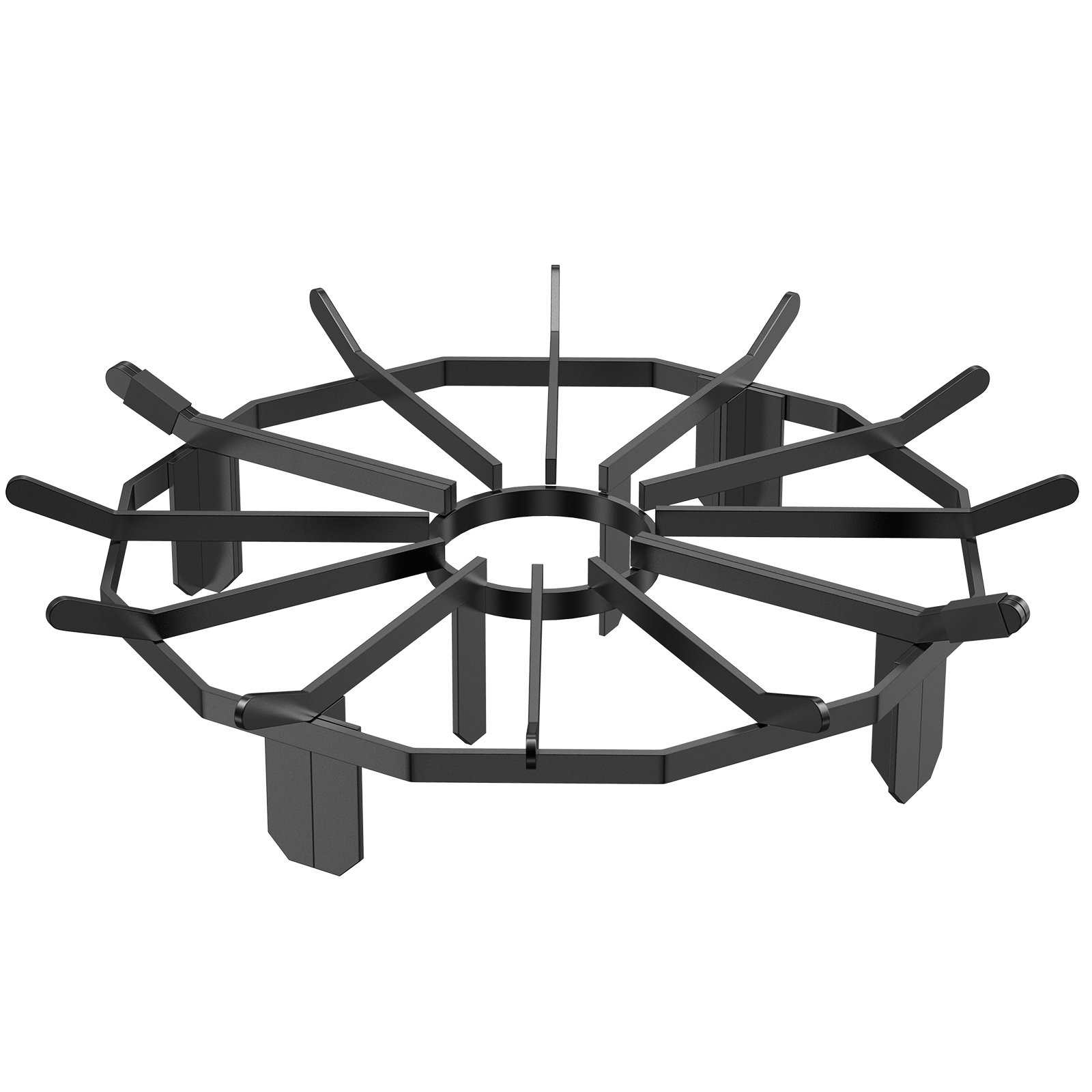 Arlmont & Co. Log Grate, 27 inch Heavy Duty Wheel Fire Grate - Wayfair ...