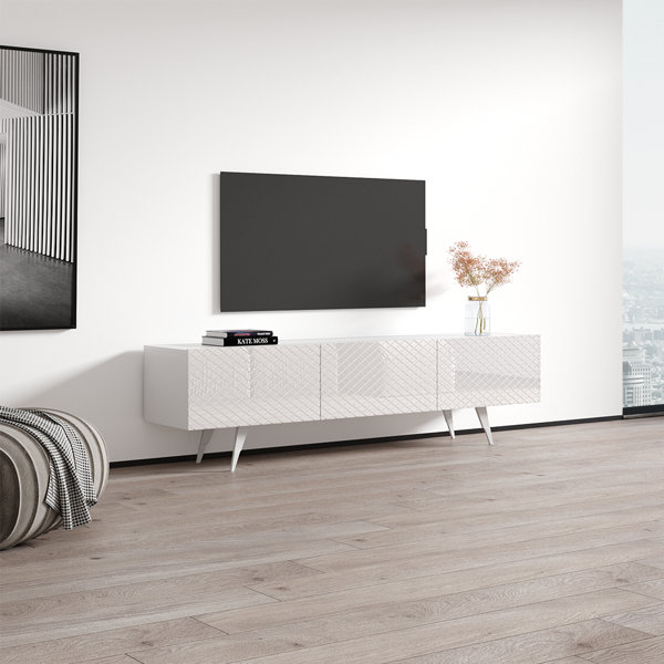 Corrigan Studio® Jhream TV Stand for TVs up to 78" & Reviews | Wayfair