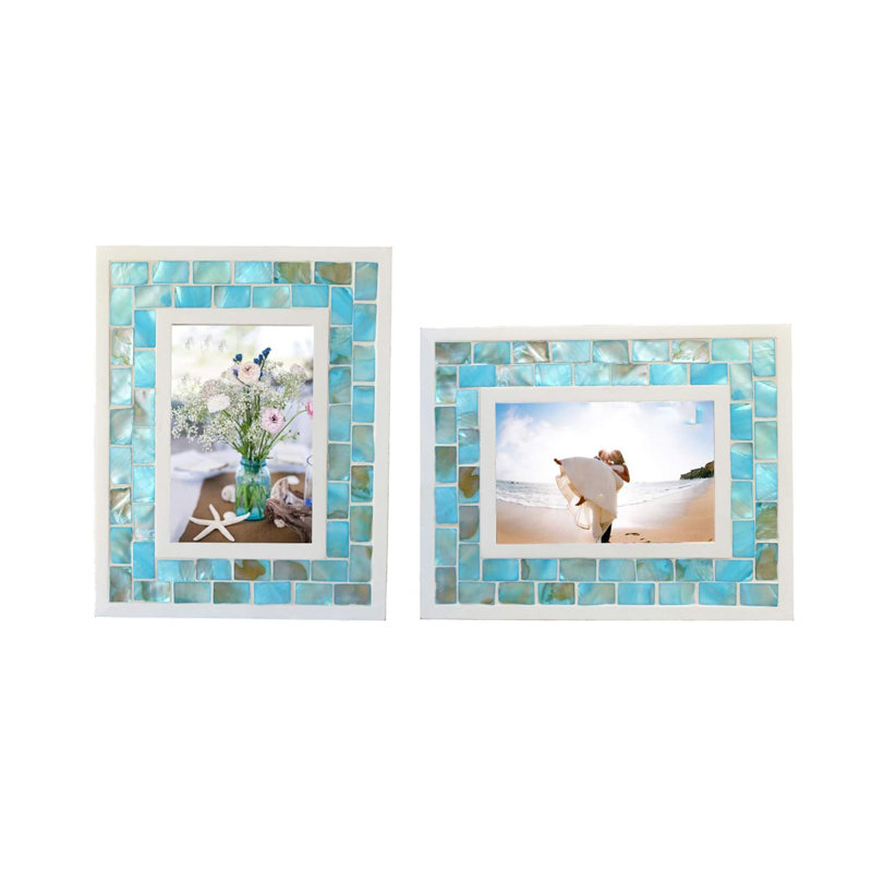 Everly Quinn Jencarlo Glass Picture Frame | Wayfair