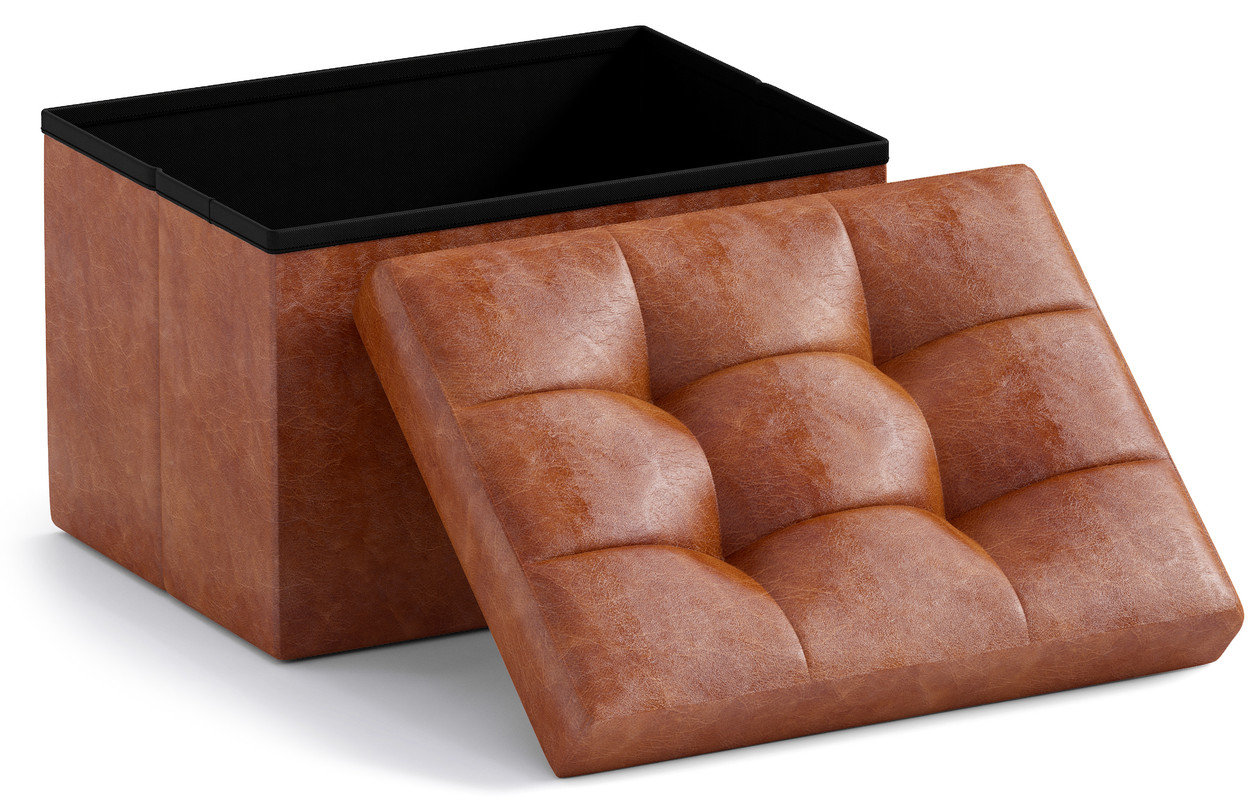 Ebern Designs Krasen Upholstered Ottoman | Wayfair