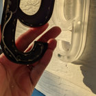 Modern Lights ABS-Polymer Lumanumbers 5" H Backlit LED Illuminated ...