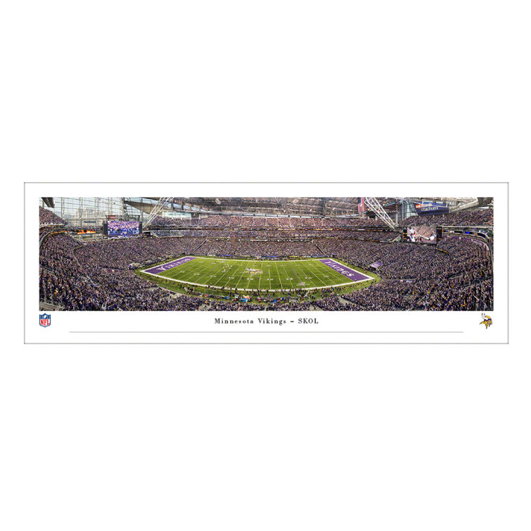 BlakewayPanoramas Minnesota Vikings - Skol On Paper by James Blakeway ...