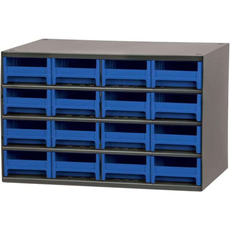 17 Stories Steel Parts Garage Storage Cabinet for Small Hardware, Bolts ...