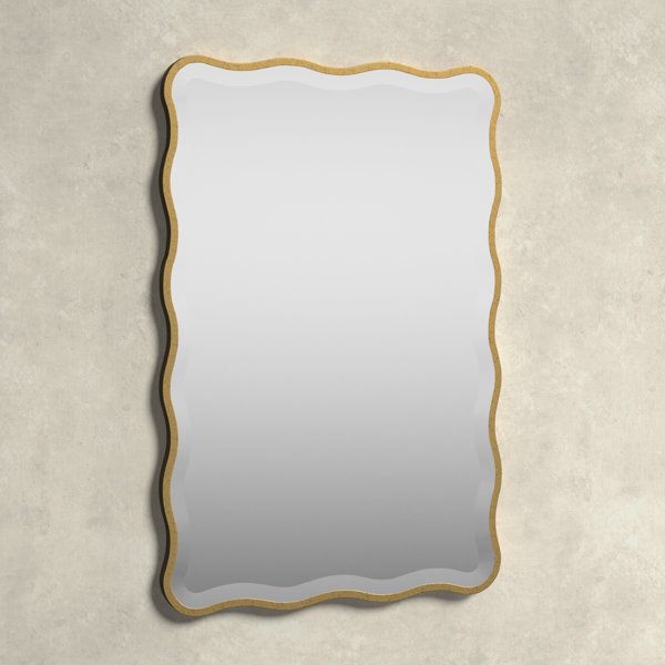 Birch Lane™ Wilmot Rectangle Wood Wall Mirror | Wayfair