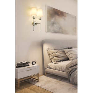 Three Posts™ Hayse Steel Armed Sconce & Reviews | Wayfair