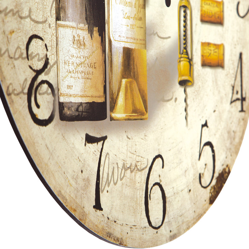 Fleur De Lis Living Cleo 13.5" Wall Clock & Reviews | Wayfair