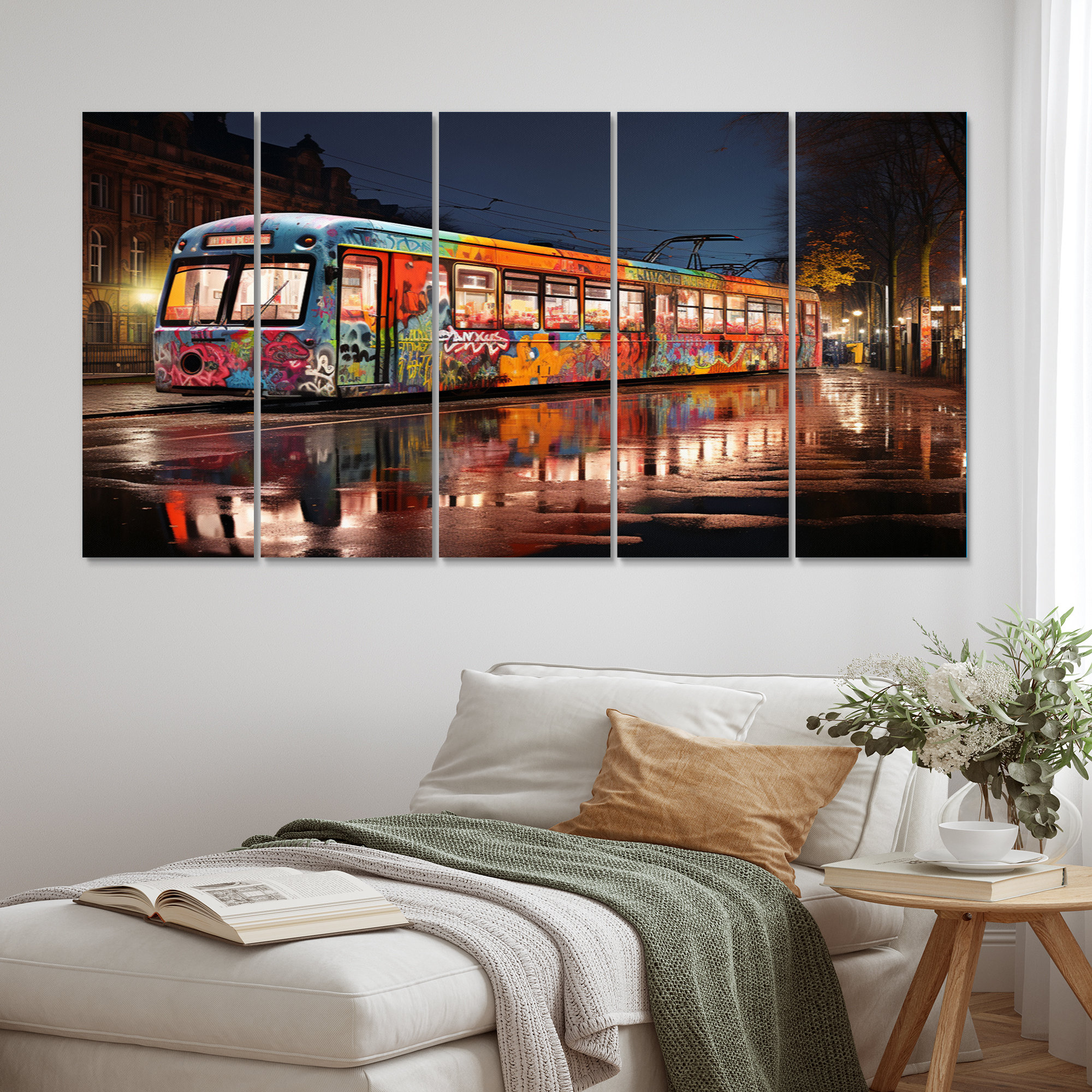 Design Art Germany Berlin Street Art I 5 Pieces - Wayfair Canada