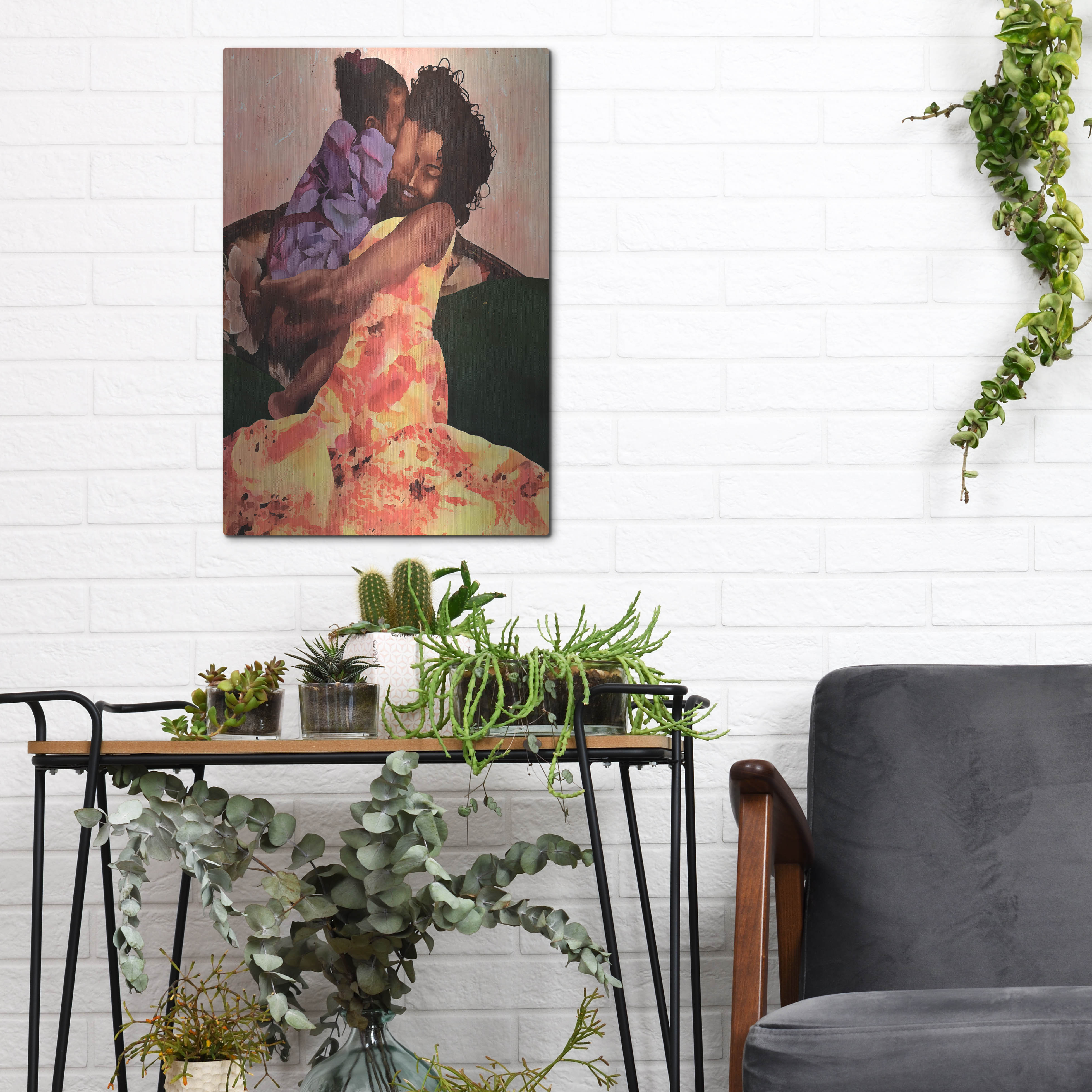 Winston Porter 'Her Strength' by Alonzo Saunders Metal Wall Art | Wayfair