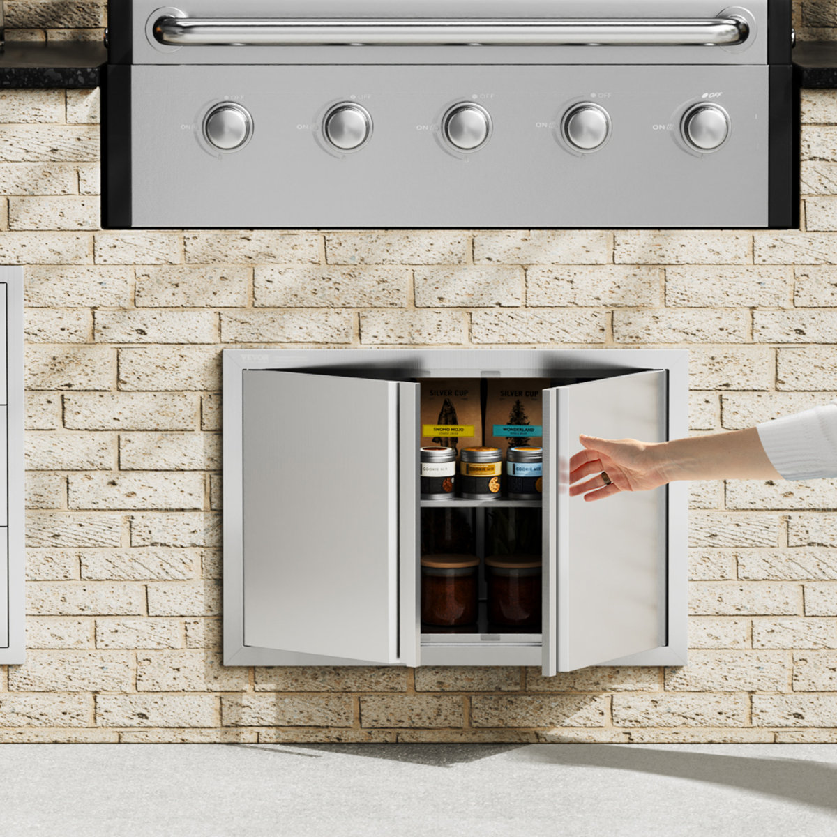 VEVOR 28'' 2 Outdoor Kitchen | Wayfair